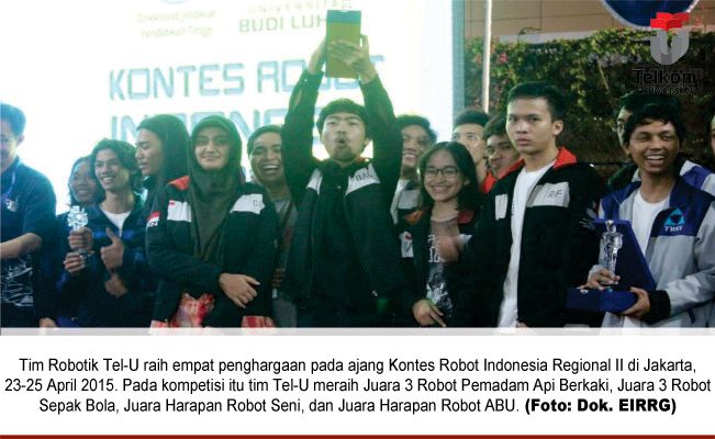 Tim FIT juara Kontes Robot Regional | Fakultas Ilmu Terapan Universitas ...