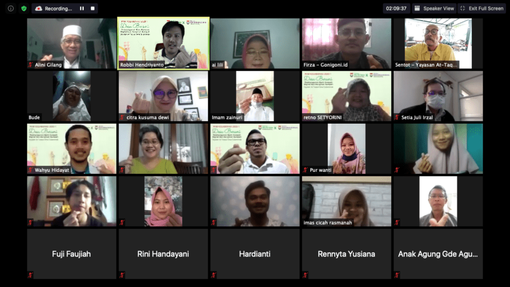 Seri #1 Layanan Komunitas Webinar - Desa BERSERI - Pembangunan Bank Sampah Digital dan Kerajinan ...