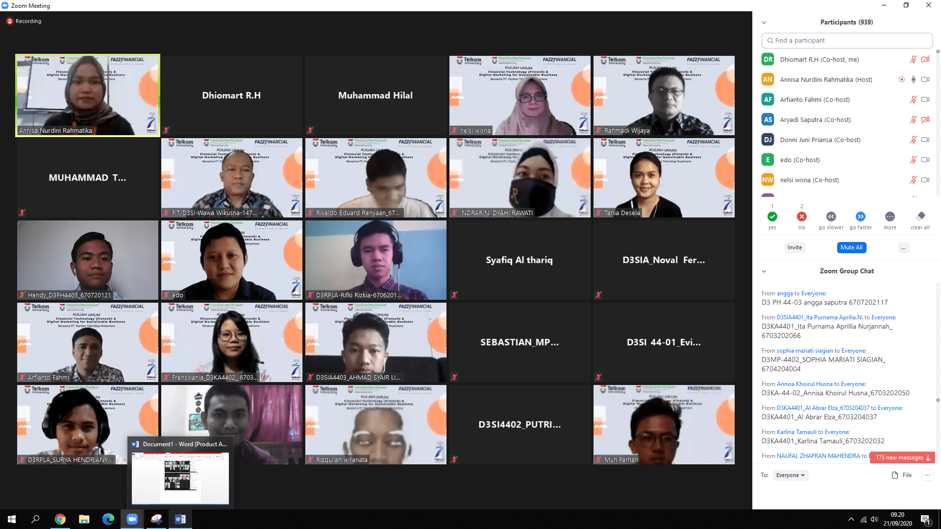 Also present were representatives from PT. Payfazz Teknologi Nusantara ...