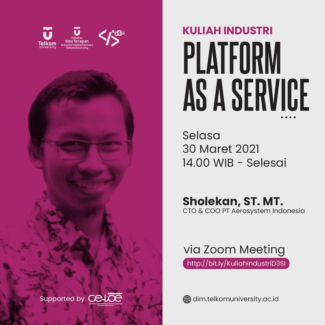 Kuliah industri oleh Program Studi D3 Sistem Informasi dengan topik ...